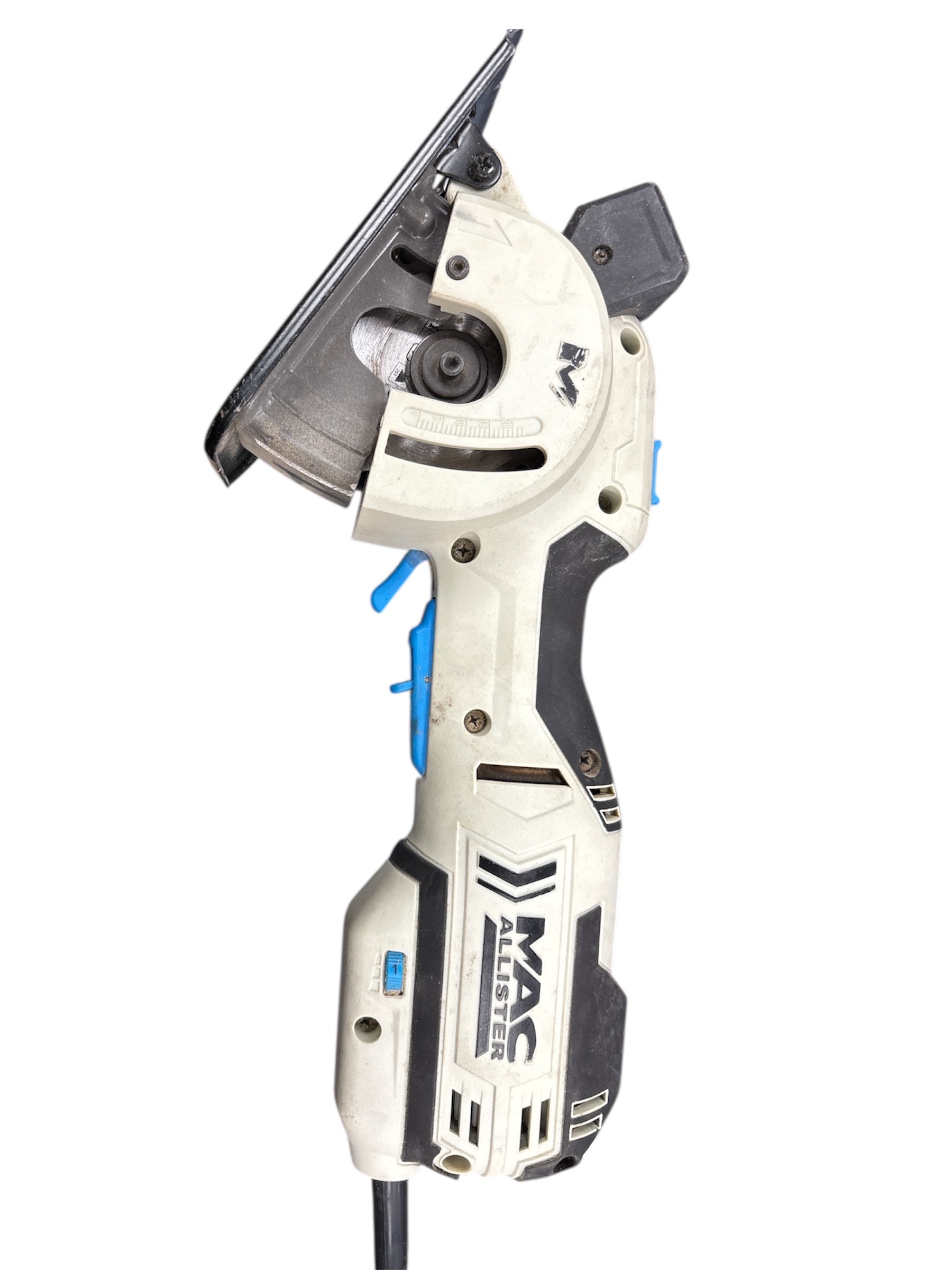 Pre-owned Mac Allister Mini Saw Electric MMCS500 Built-In Laser Soft ...